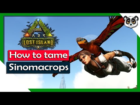 Steam Community :: Video :: HOW TO TAME Sinomacrops! | ARK: Lost Island