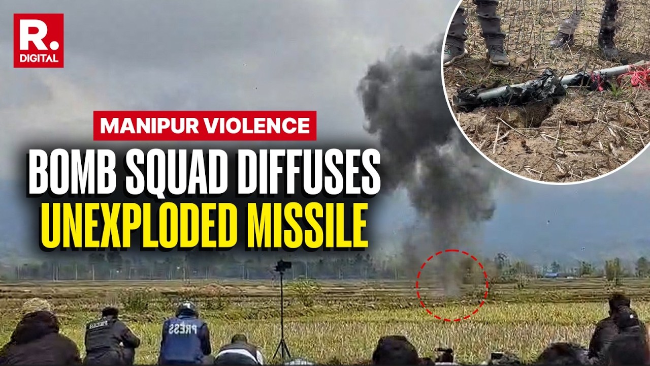 Manipur Violence: Protests Erupt After Two Minors Killed, Bomb Squad Diffuses Unexploded Missile