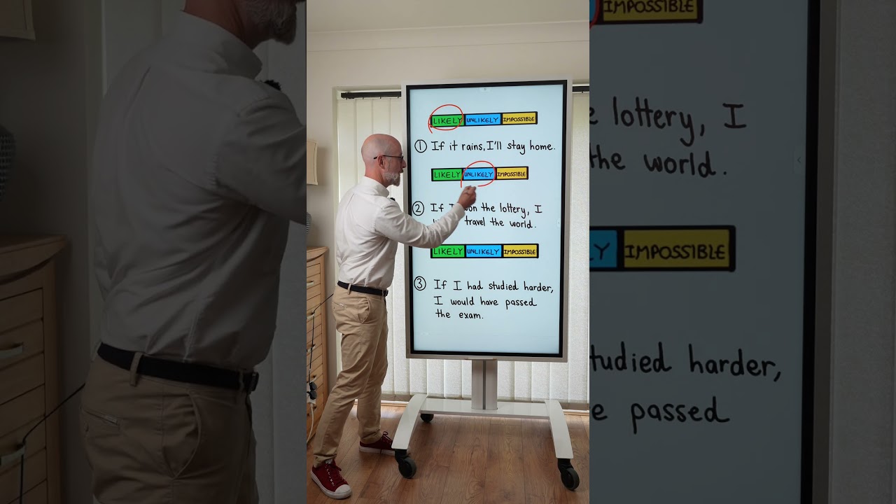 Conditionals Explained in 20 seconds! 🤯 #learnenglish