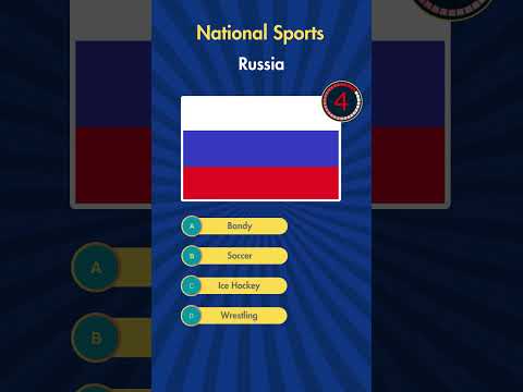 Guess the National Sports Quiz Russia