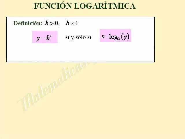 Logaritmo Para Forma Exponencial