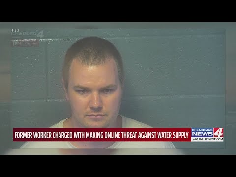 Former worker charged with making online threat against water supply