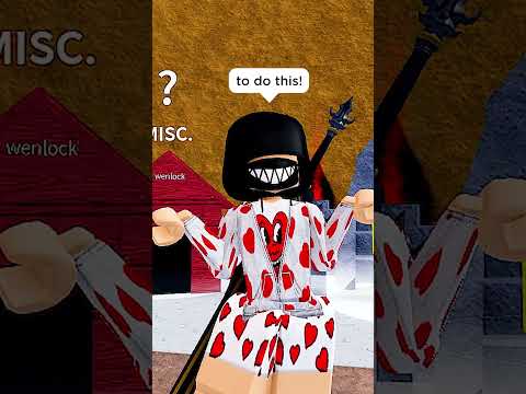 WHO IS THE SECRET SUPERHERO IN BLOX FRUITS? SPOILED KAREN⚜️ #shorts
