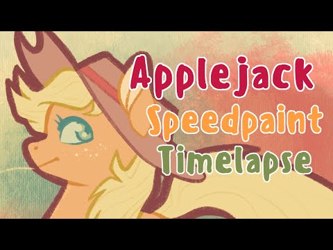 Steam Community :: Video :: MLP:FiM Applejack Speedpaint/Timelapse