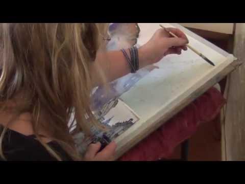 Preview | Colour in Your Life: Watercolor Cityscapes with Maryanne Holmes