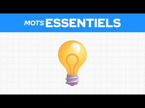 Les mots essentiels en anglais 🇬🇧
