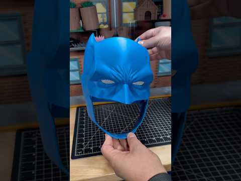 Rebirth Batman Inspired Cosplay Cowl - Textured 3D Print