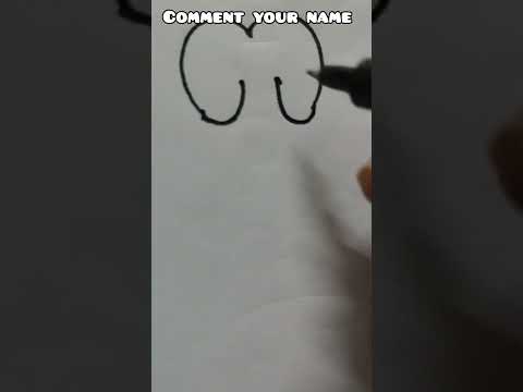 How to write MILES in bubble letters||#shorts #youtubeshorts #shortvideo #short #bubble #ytshorts