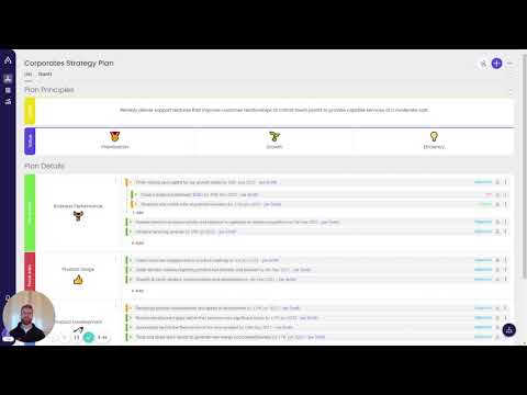 Corporate Strategy Plan Template