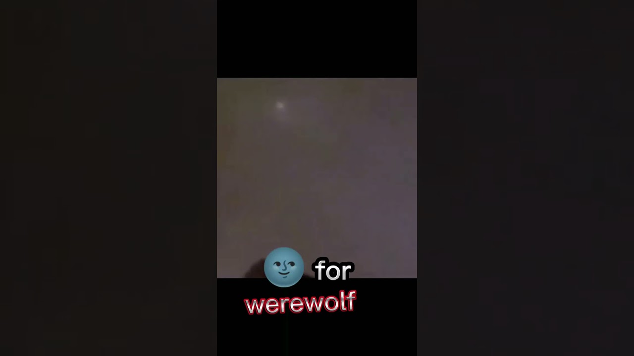 This is the perfect moon for werewolf to come out I'm gay