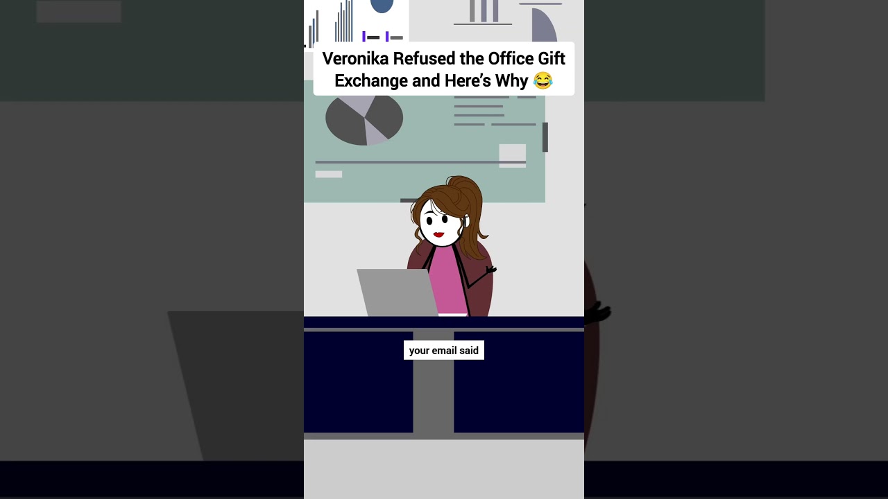 Veronika Refused the Office Gift Exchange and Here’s Why #corporate #animation