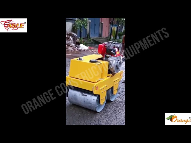 Vibrating Rollers - Orange Ride on Roller SMT-880 SMT-850 Tommy ...