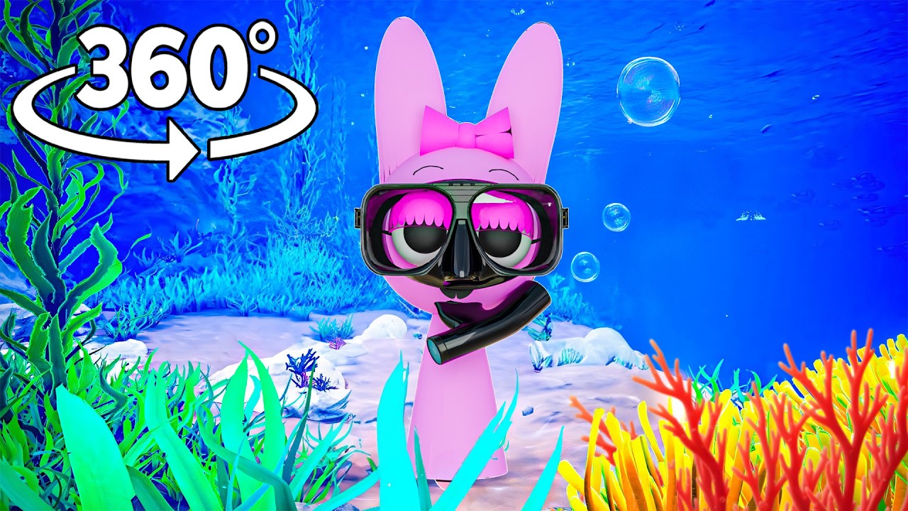 Sprunki - Oceanic in 360° Video | VR / 8K |