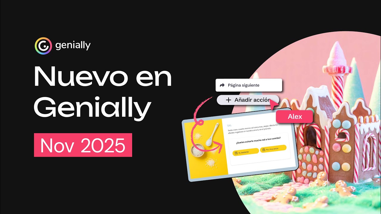Nuevo en Genially | Noviembre 2025