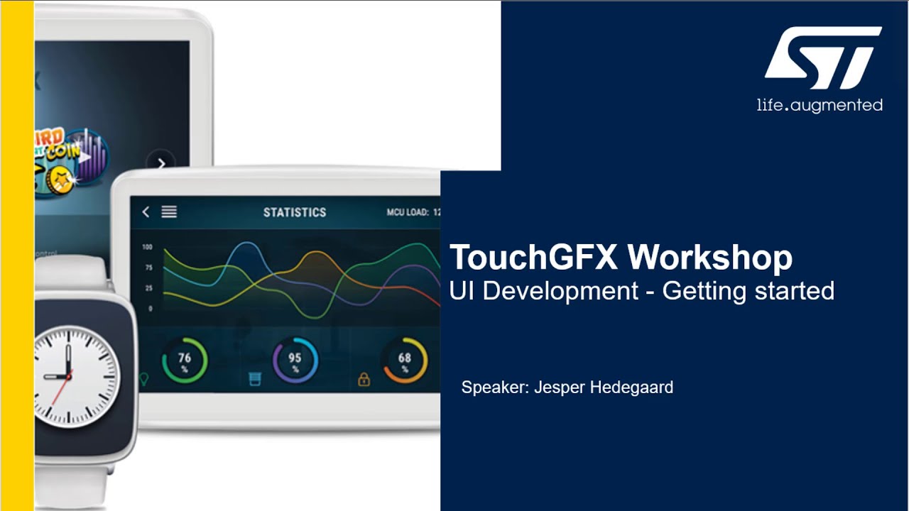 TouchGFX Presentation: How to start GUI development using TouchGFX