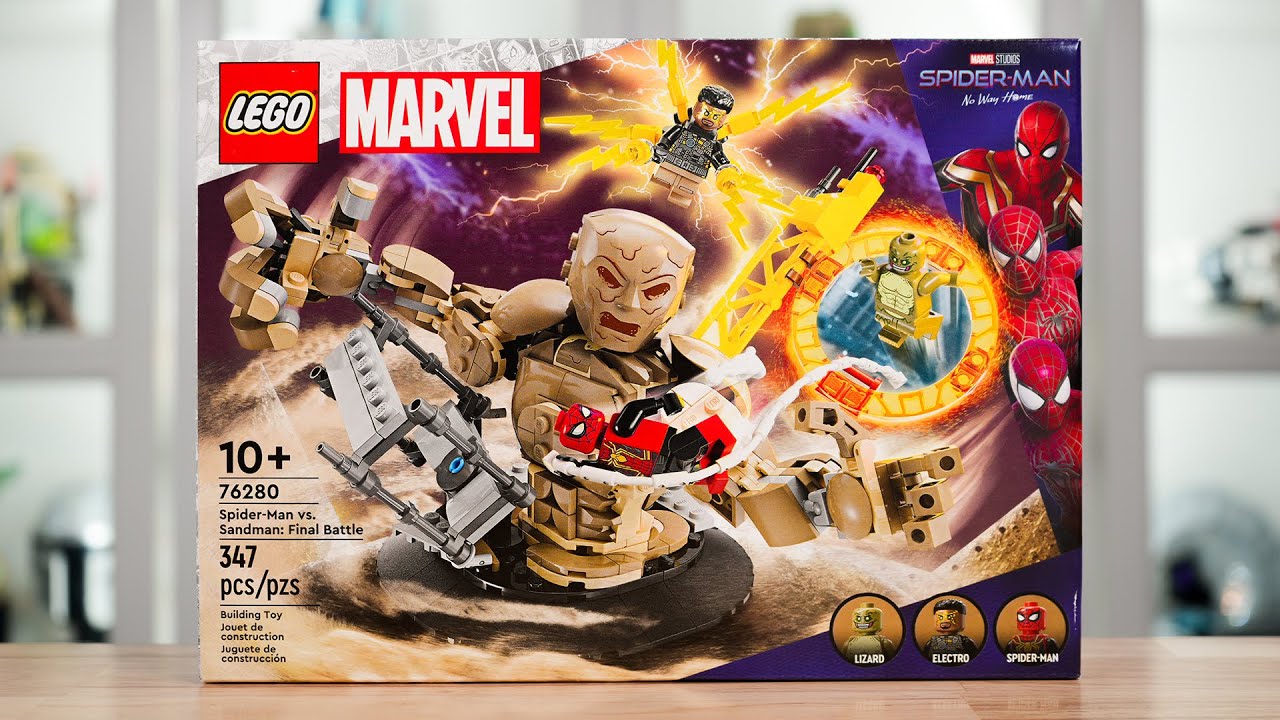 LEGO Marvel 76280 SPIDER-MAN VS. SANDMAN: FINAL BATTLE Review! (2024)