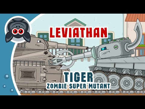 Leviathan vs Zombie Super Mutant – AnsyArts – Cartoons about Tanks