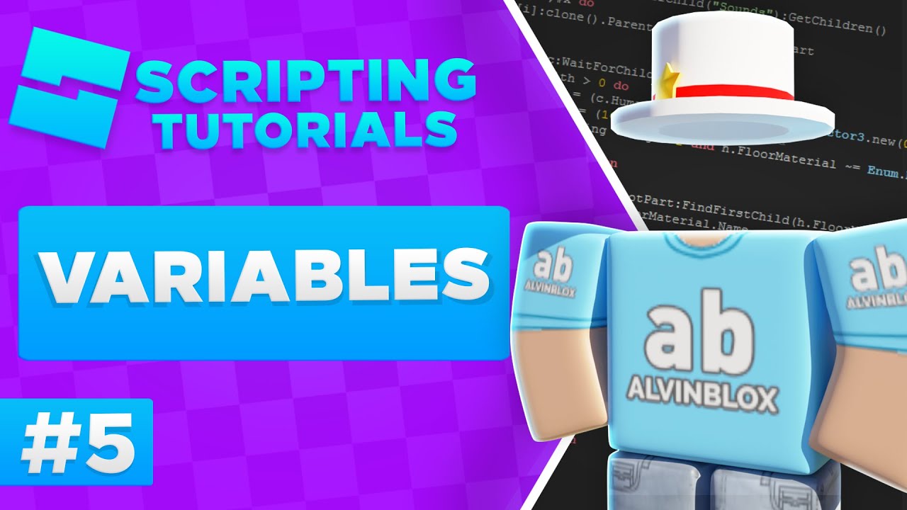 VARIABLES - Roblox Beginner Scripting Tutorial #5