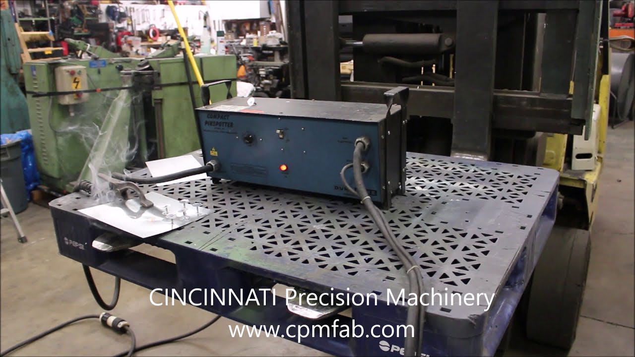 Used Compact Duro Dyne Weld Pin Pinspotter Machine Model MFPT (For Sale)