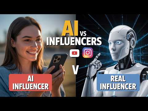 How AI Is Replacing Influencers in 2025 🤖🔥 | The Future of Social Media & Digital Creators