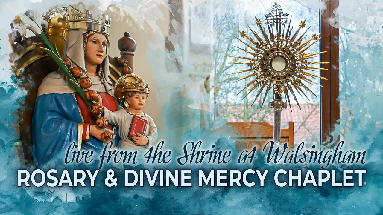 LIVE | Divine Mercy Chaplet and Rosary – 20th May 2026 – EWTN Great Britain