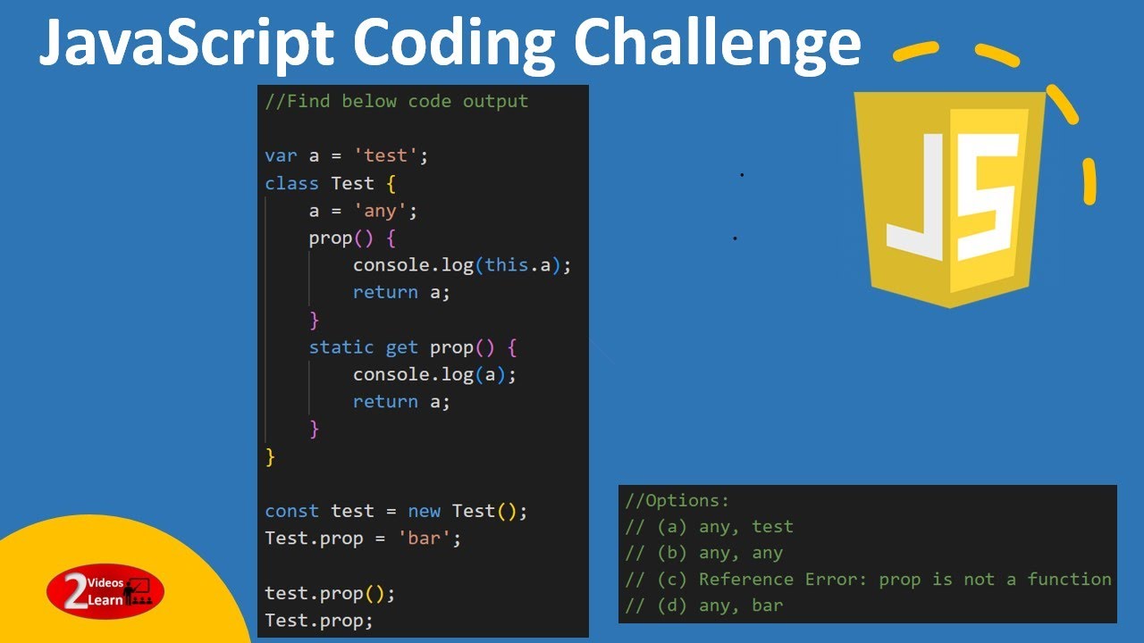 Javascript Coding Challenge - Episode 35