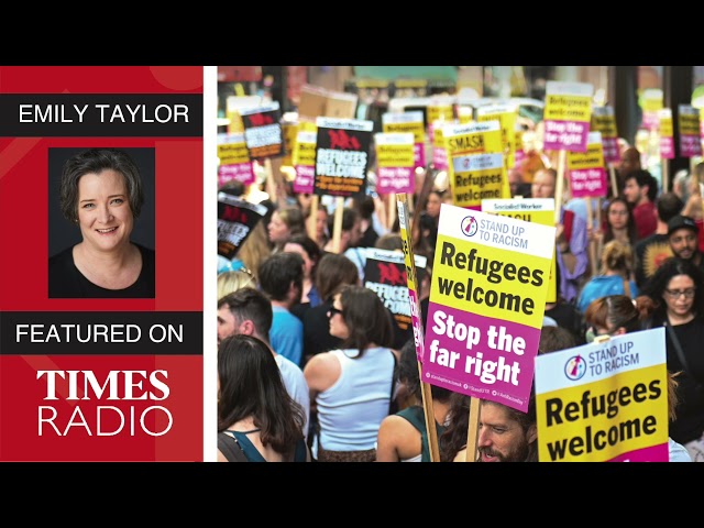 Emily Taylor on the Social Media's Role in Riots - Times Radio with ...