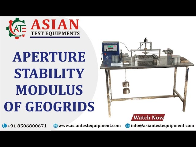 Geosynthetic Testing Equipment - Permittivity Tester for geotextile ...