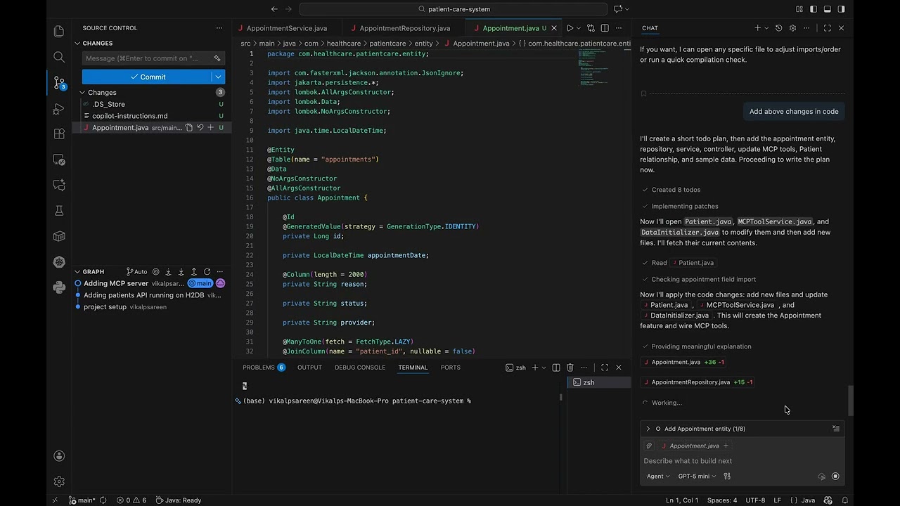 Github co-pilot : Visual Studio code