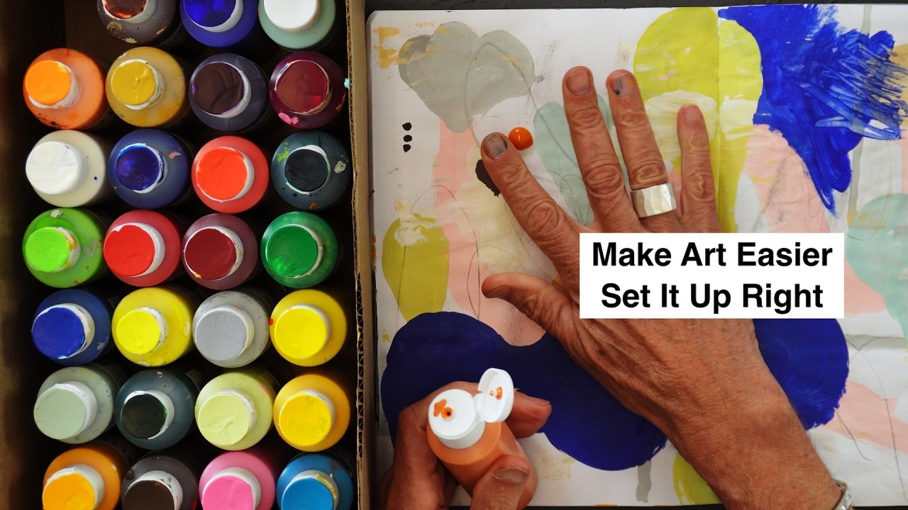 Why Your Studio Setup Is the Secret to a Consistent Art Practice