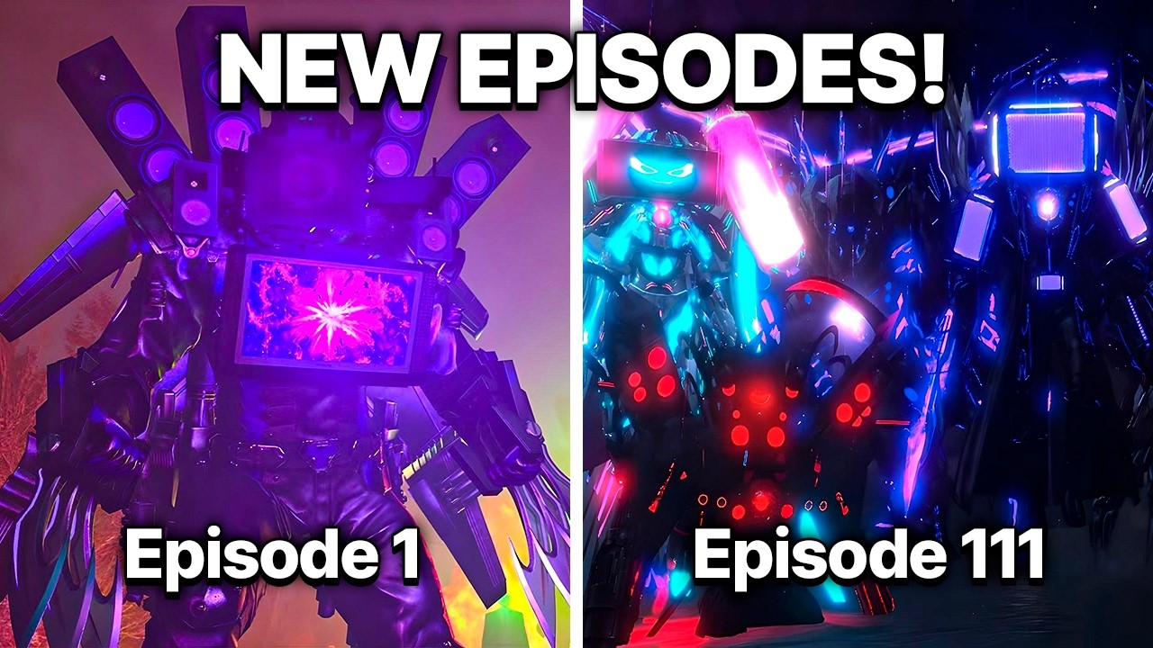 the Skibidi Wars 1 - 111 All Episodes (Episode 112?)