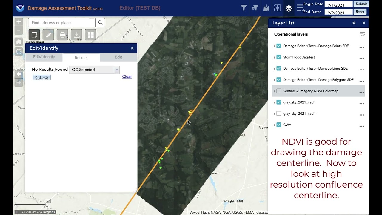 Using the DAT to Analyze the Tornado Vortex Centerline