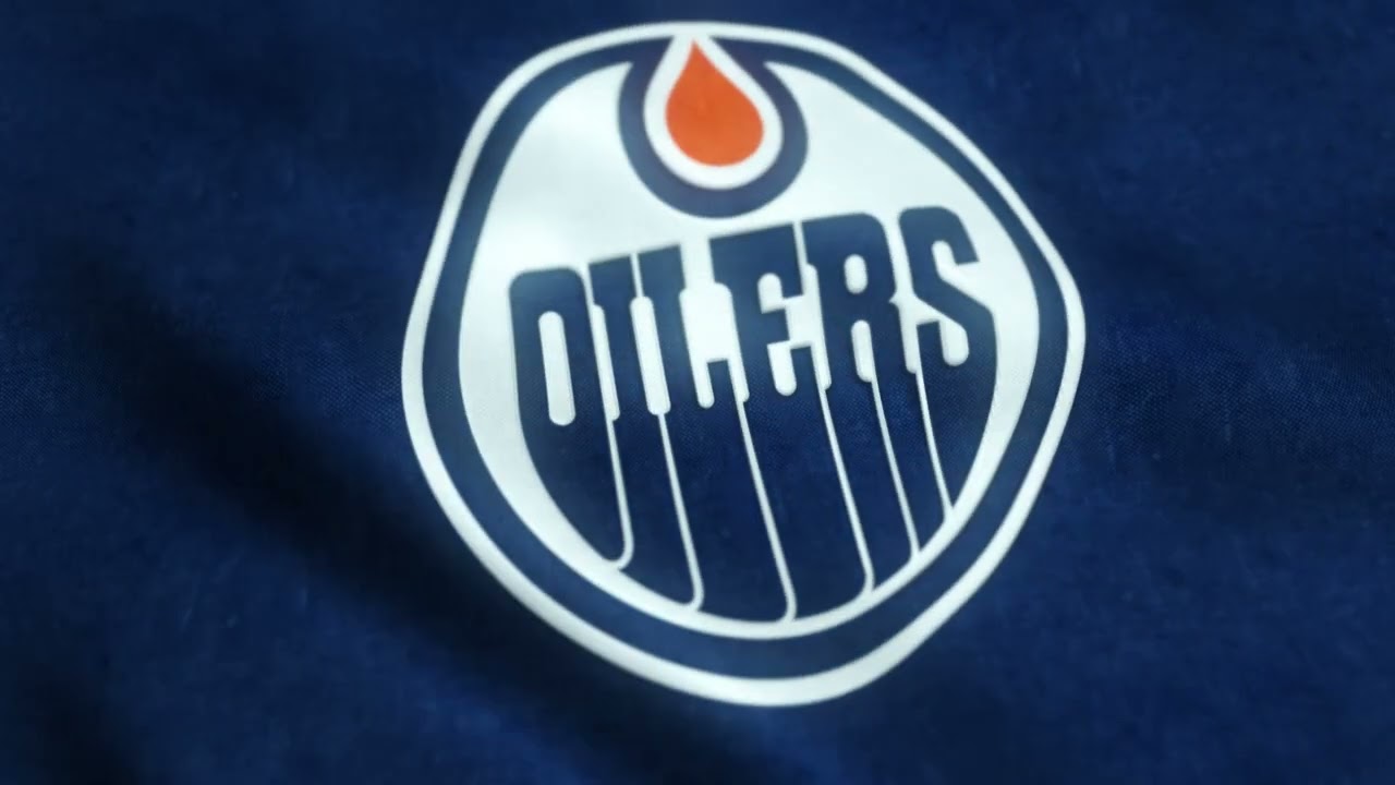 Edmonton Oilers Logo Flag Animation Loop
