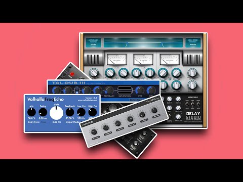 Top 5 Best Free Delay Vst effects Plugins for Vocals Download 2020 | Win & Mac