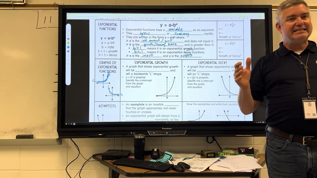 25-26 EOC review Exponential Functions