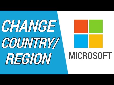How to Change Country or Region on Microsoft Account (2025)