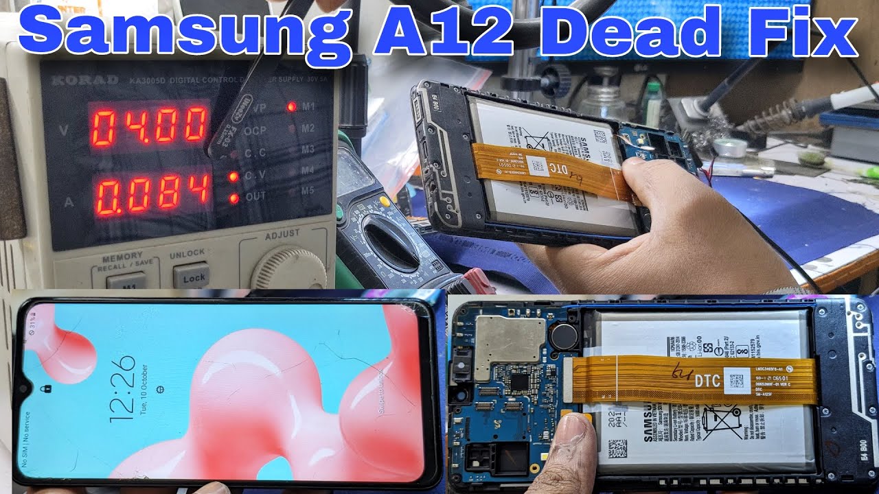 Samsung A12 Dead Solution | A12 CPU EMMC Problem Solution