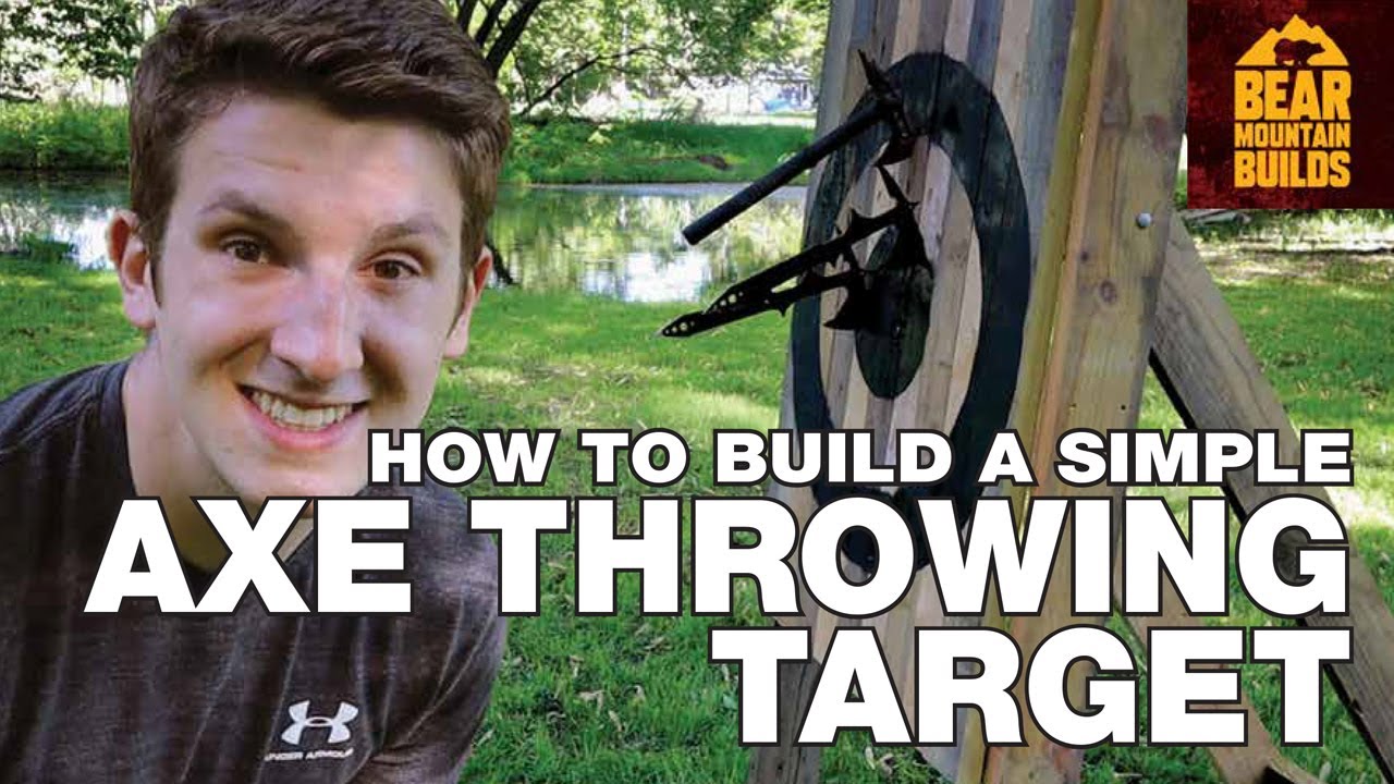 Build This Simple Axe Throwing Target | FREE PLANS