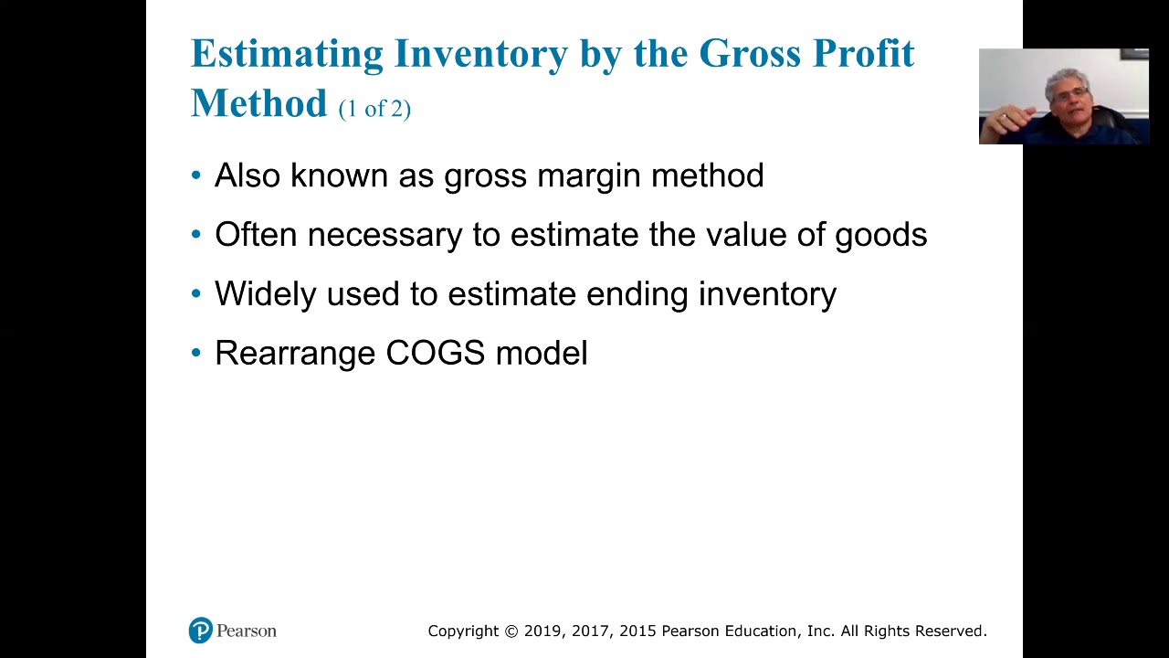 Understanding Cost of Goods Sold and Inventory Estimation Techniques ...
