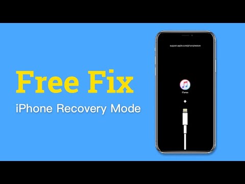 iPhone X/8/7/6 Exit Recovery Mode without iTunes. FREE. 1 Click Only.