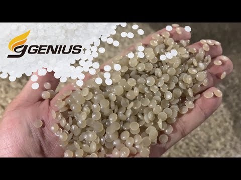Washed and Squeezed PE film Plastic Recycling Machine | Genius Machinery