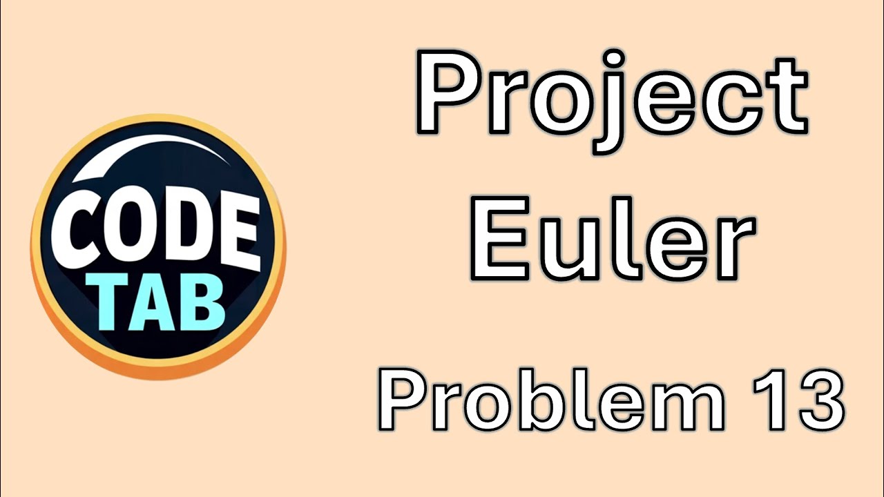 Project Euler #13 - Large Sum | Python Solution Explained