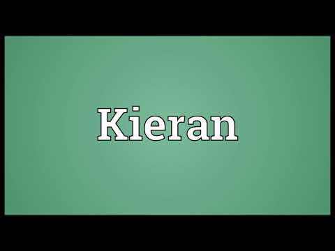 Kieran Meaning | Wordogram