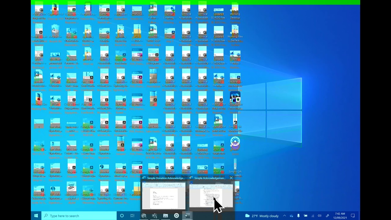 Step 1   Ready your template for your Acknowledgement Letter