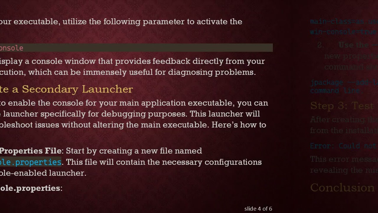 How to Diagnose Executable Issues in Java with jpackage