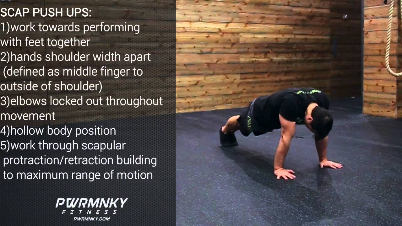 MONKEY METHOD SCAP PUSH UPS