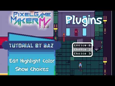 Steam Community :: Video :: Scripting - Edit Highlight Color (Show Choices) - Pixel Game Maker MV