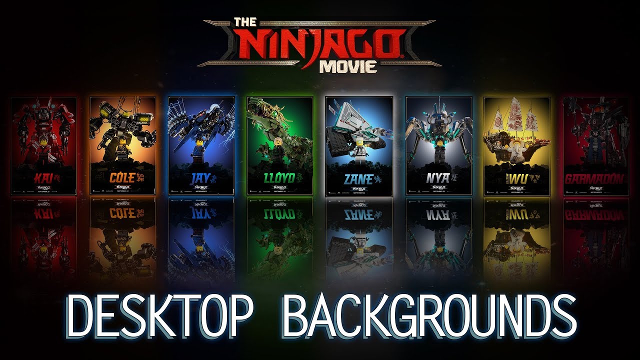 The LEGO Ninjago Movie COOL Desktop Backgrounds