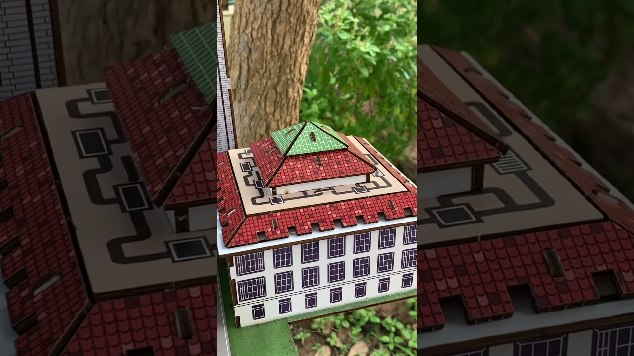 3D Wooden Puzzle University of California Berkeley#Shorts