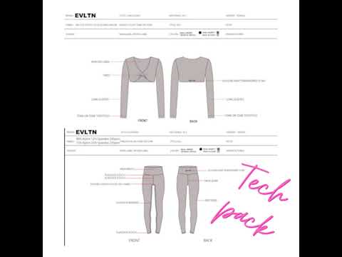Tech pack process #adobeillustrator #fashiondesign #techpack #fashion